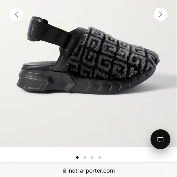 Givenchy | Shoes | Givenchy Marshmallow Genuine Leather Shearling Logo ...